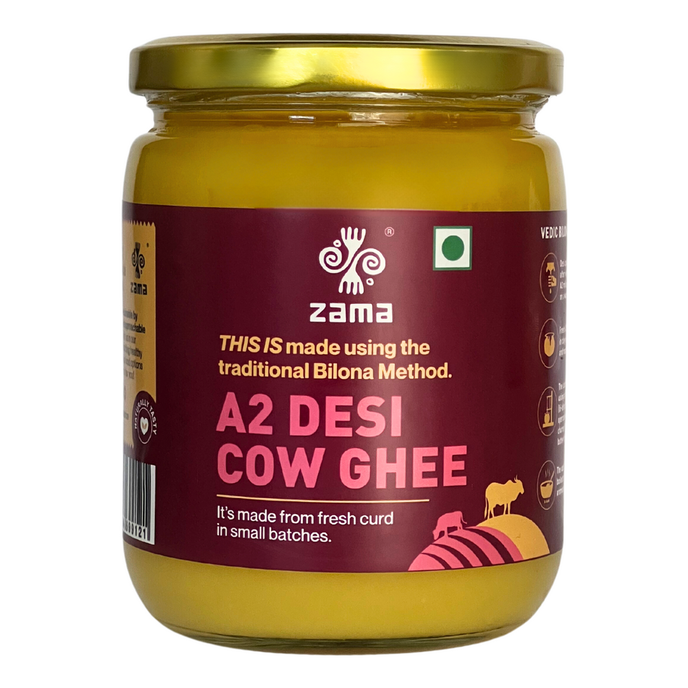 Buy A2 Ghee Online | Bilona Ghee | Zama Organics