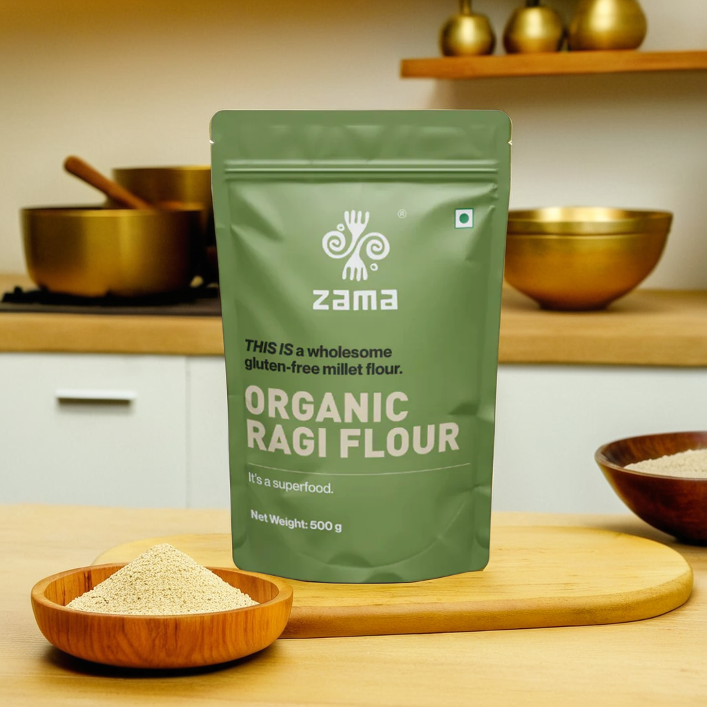 Organic Ragi (Nachni Flour): Nutrient-Rich and Wholesome Delight | Zama ...