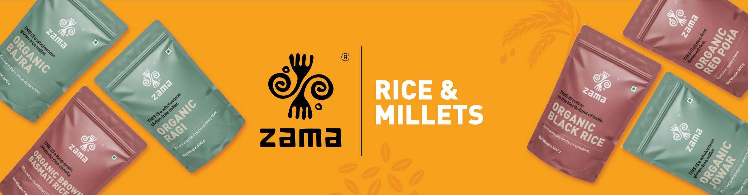 Buy Organic Rice & Organic Poha Online | Zama Organics