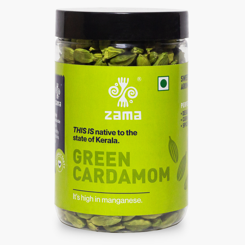 Organic Green Cardamom - Aromatic and Exquisite | Zama Organics