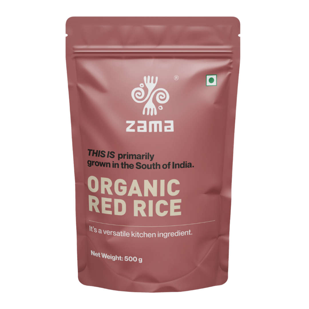 Organic Red Rice: Nutrient-Rich Staple | Zama Organics