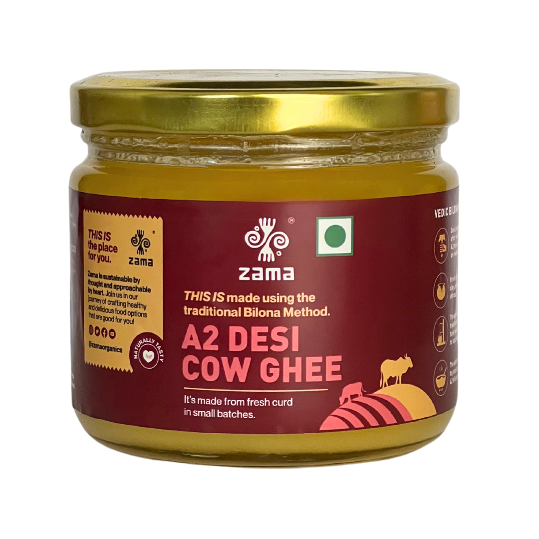 Buy A2 Ghee Online | Bilona Ghee | Zama Organics