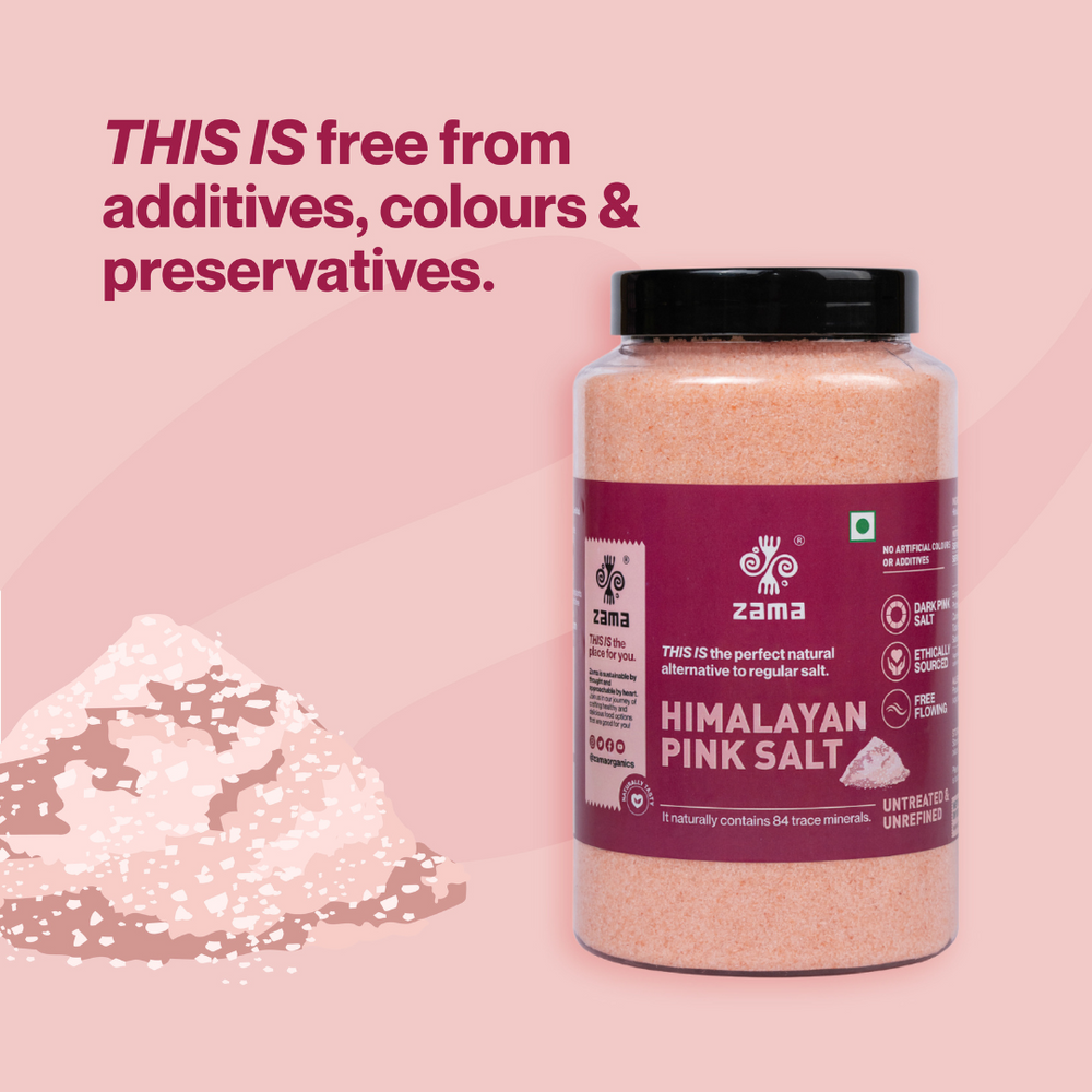Premium Organic Himalayan Pink Salt: Pure Mineral-Rich Flavor Enhancer ...